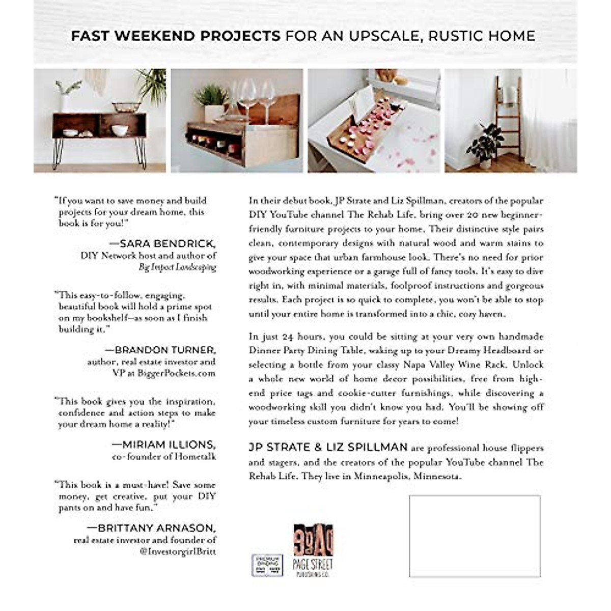 One-Day DIY: Modern Farmhouse Furniture: Beautiful Handmade Tables, Seating and More the Fast and Easy Way