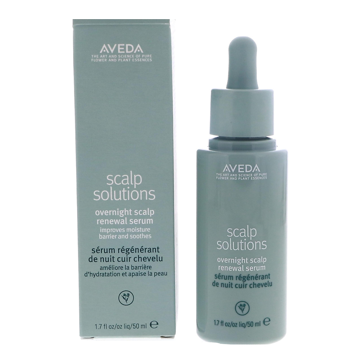 Aveda Scalp Solutions Overnight Scalp Renewal Serum 1.7 Fl Oz/50 Ml