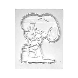 INSPIRED BY SNOOPY HUGGING WOODSTOCK COMICS MOVIE COOKIE CUTTER MADE IN USA PR3495