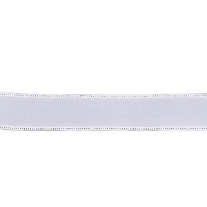 Homeford Christmas Velvet Wired Edge Ribbon, 1-1/2-inch, 10-Yard, White