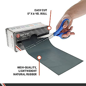 Body Sport Extra Heavy Resistance Exercise Band, Purple