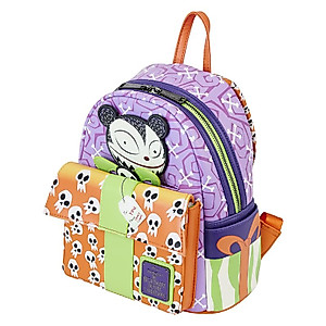 Loungefly Nightmare Before Christmas Scary Teddy Present Double Strap Shoulder Bag