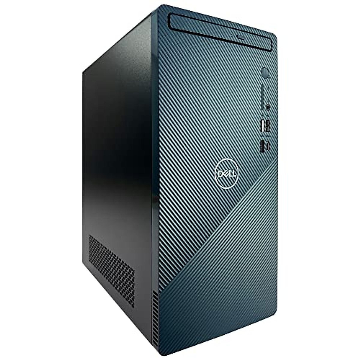 Dell Inspiron 3910 Desktop Computer - 12th Gen Intel Core i5-12400 6-Core up to 4.40 GHz Processor, 8GB RAM, 256GB NVMe SSD, Intel UHD Graphics 730, DVD Burner, Windows 11 Pro, Mist Blue