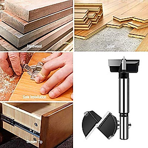 Forstner Drill Bit,30mm Woodworking Hole Saw Wood Cutter(30MM-1PCS)