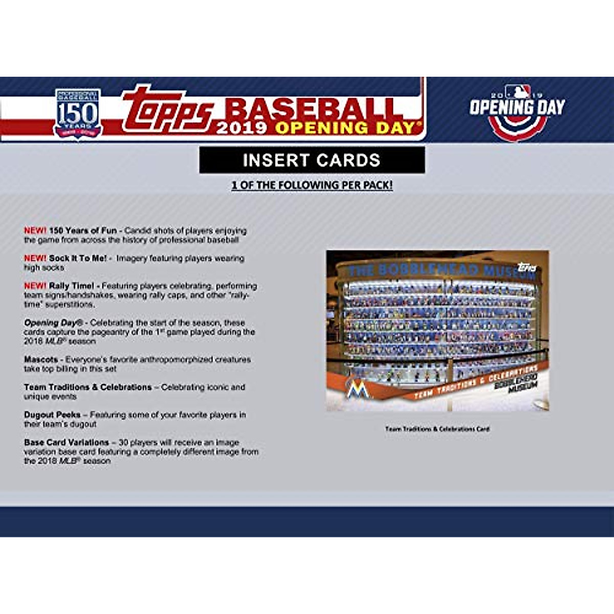Topps 2019 Opening Day Baseball Retail Value Box