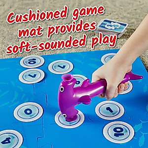hand2mind Hammerhead Number Hunt! Math Game, Addition and Subtraction Games, Educational Board Games, Fun Games for Family Game Night, Kindergarten Learning Games for Kids Ages 5-7, Kids Learning Toys