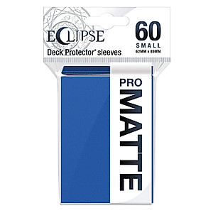 Ultra Pro - Eclipse Matte Small Sleeves 60 Pack - Pacific Blue