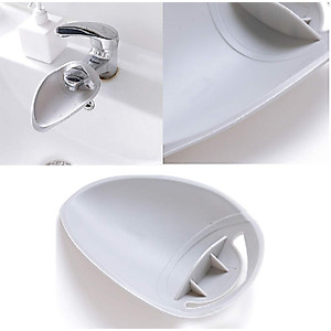 AKOAK 2 Pcs Faucet Expander Blade Design Child Safety Faucet Expander for Toddlers Children Hand Washing Assistant Bathroom Sink Supplies