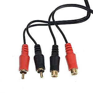 Conext Link AD104 RCA Stereo 2 Channel Ground Loop Isolator Signal Noise Filter Suppressor （13600）