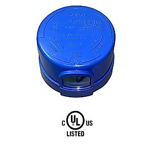 Juyace Twist Lock Photocell Sensor for Outdoor Lights Dusk to Dawn Light Sensor Parking lot Light Outdoor Street Light