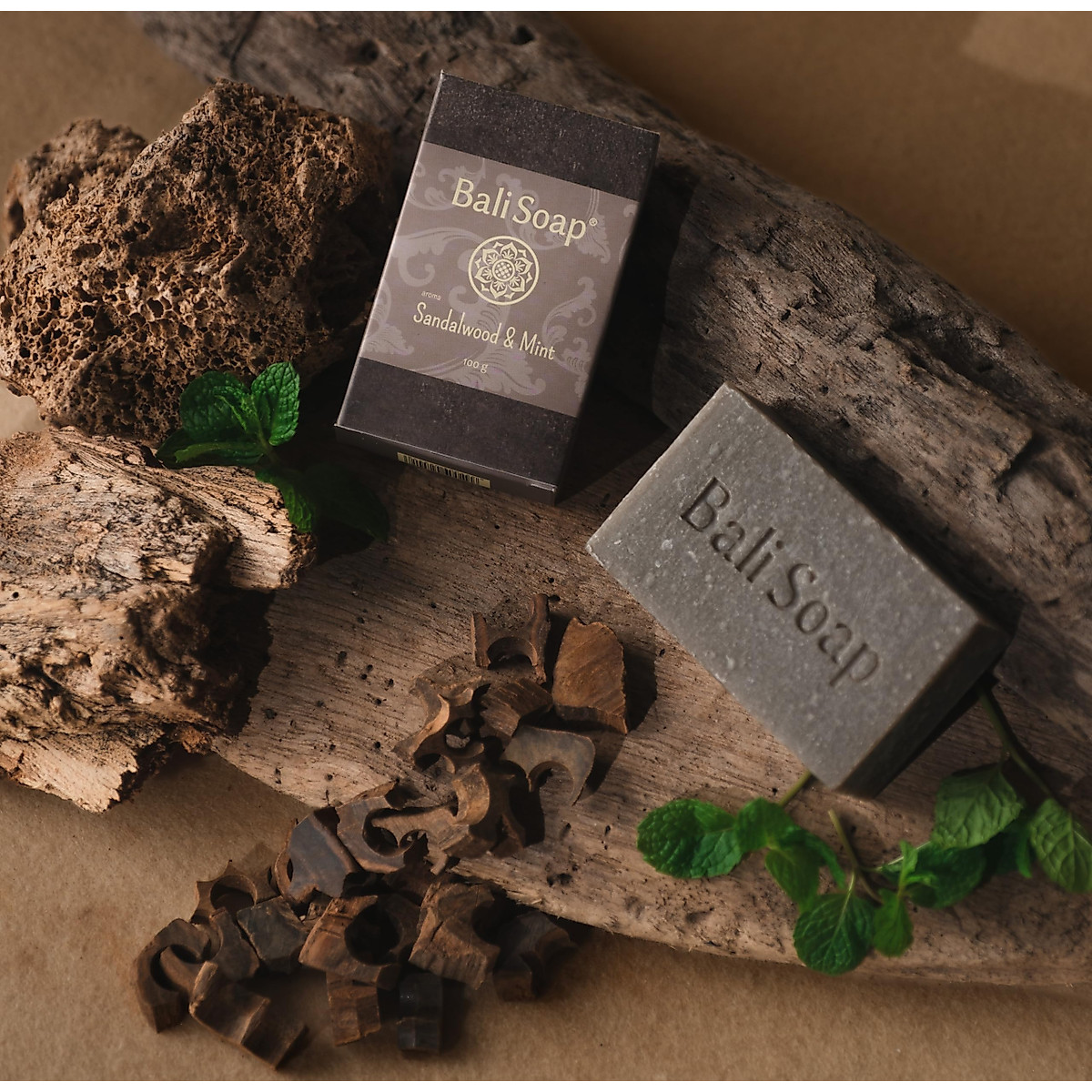 Bali Soap - Masculine Collection Natural Soap Bar, All Natural Mens Soap, Bath Soap & Luxury Gift for Men - Vegan & Handmade Soaps for Face, Hand & Body, 6pc 3.5 Oz Each