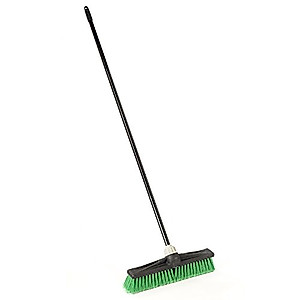 O-Cedar Professional 18" Multi-Surface Push Broom, Green