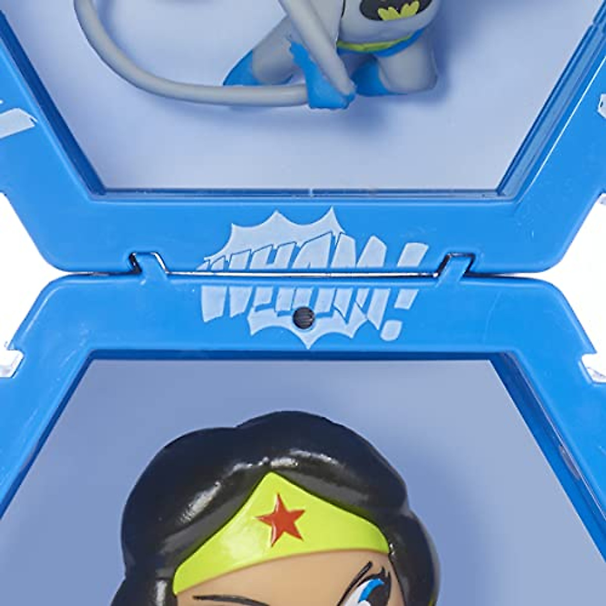 WOW! PODS DC Comics Light-Up Bobbling-Head Superhero Figure Collectible Toy (Metallic Batman), Multi-Color