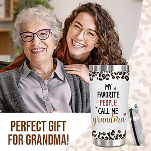 TEEZWONDER Gifts For Grandma, Birthday, Christmas, Mothers Day, Thanksgiving Gifts For Women, Nana, Grandma Gifts Idea, First-time New Grandma Gifts, 20 Oz Stainless Steel Tumbler For Women