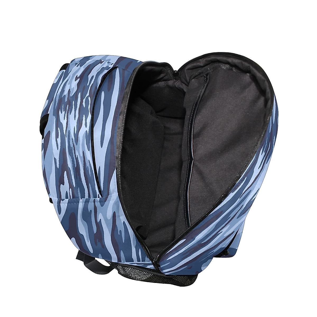 YoCosy Camo Camouflage Military Pattern School Backpack for Teen Girls Boys Lightweight Student Backpack Travel Bookbag Laptop Casual Daypack