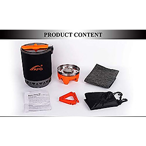 APG 1600ml Portable Camping Gas Stove Cooking System Butane Propane Burners