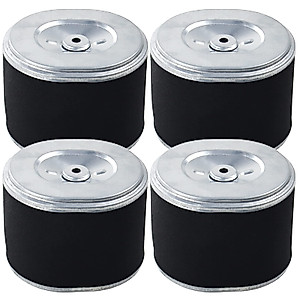 NIDAIFEI 4 Pack GX390 Air Cleaner Element Replaces Honda 17210-ZE3-010, 17210-ZE3-505, 17210-ZE3-515, 17218-ZE3-000, 17218-ZE3-505 for Honda GX270, GX340, GX340K1, GX340R1, GX340U1, GX390 Engine