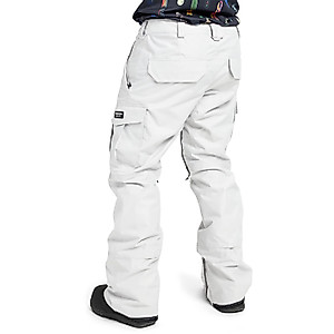 Burton Men's Standard Cargo Pant Regular Fit, Lunar Gray, X-Large