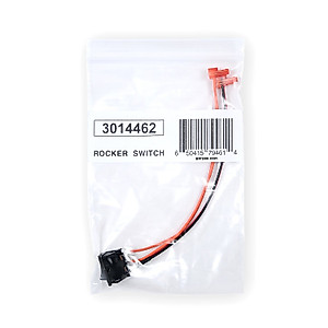 SaltDogg Rocker Switch 3014462 —— Power & Vibrator Replacement Switch —— for Buyers 3006620 & 3016934 Controllers —— Also Karrier Omega, 3452A, and Other Controllers
