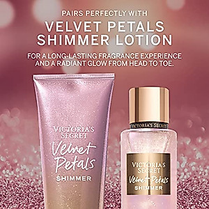 Victoria's Secret Velvet Petals Shimmer Body Mist for Women, Perfume with Notes of Blooms and Almond Glaze, Women's Spray, 250 ml / 8.4 oz