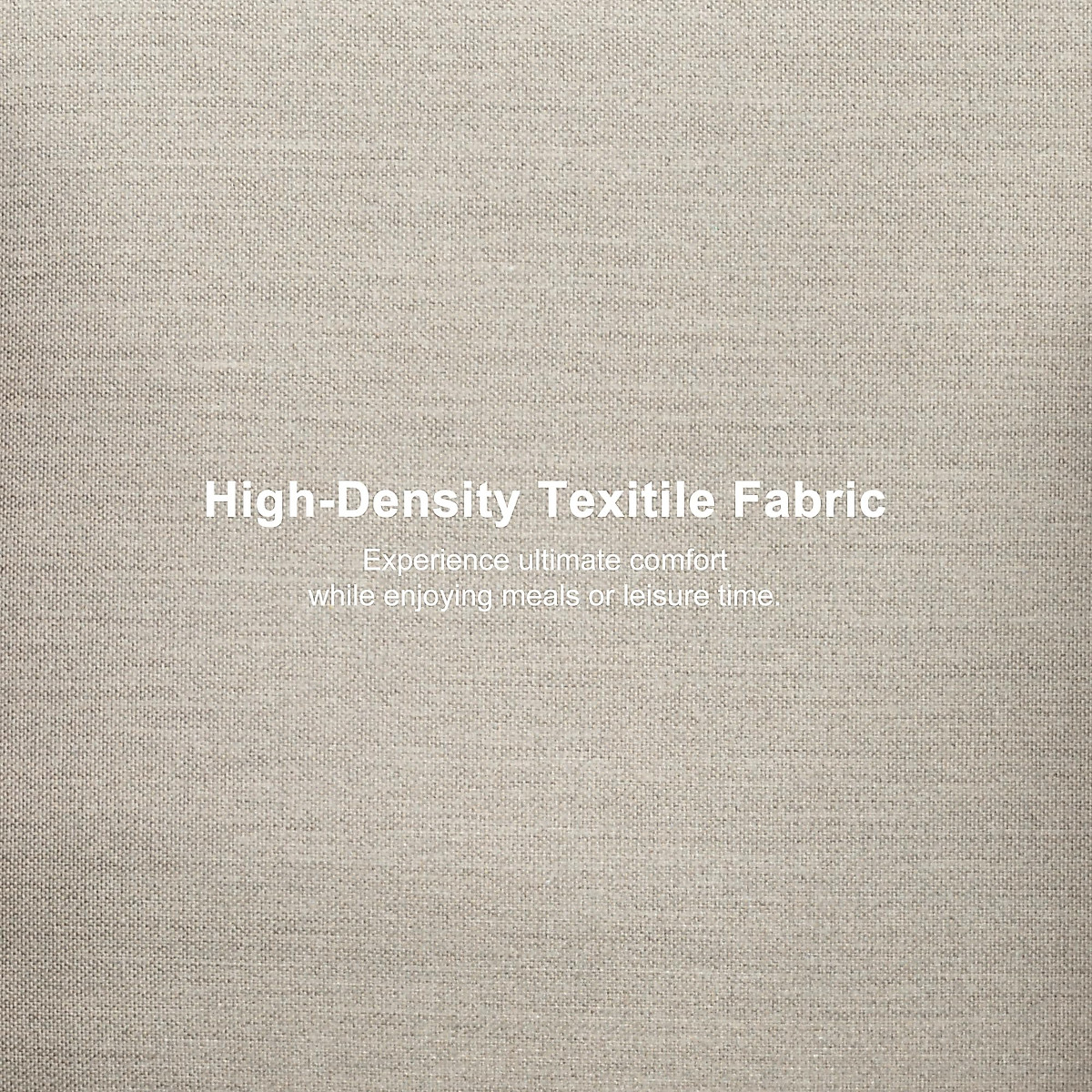 PURPLE LEAF 2 Pieces Outdoor Patio Dining Chairs All-Weather PE Rattan Patio Furniture with All Aluminum Frame for Lawn Garden Backyard Deck, Champagne