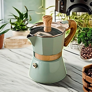 Ochine Coffee Maker Espresso Machine Coffee Pot Espresso Coffee Machines Stovetop Espresso Maker Classic Italian Style Espresso Cup Moka Pot Easy to Operate and Quick Cleanup Pot