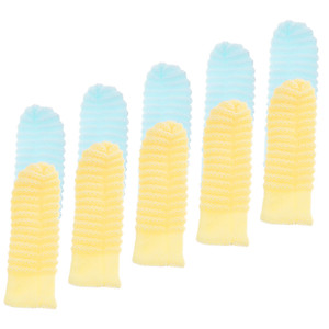 Didiseaon 20 Pcs Pet Toothbrush Gloves Chewy Dog Toothbrush Cat Toothbrushes for Indoor Cats Chew Brush for Dogs
