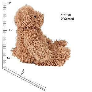 Vermont Teddy Bear Hero Bear - Stuffed Animals for Boys and Girls, 13 Inch, Brown, Super Soft