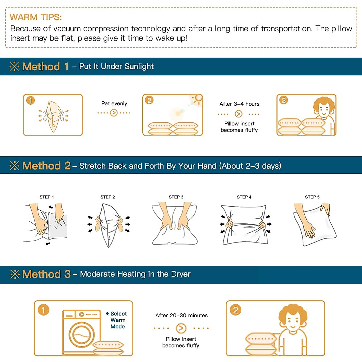 OTOSTAR Throw Pillow Insert, 12 x 20 Cushion Inner Soft Fluffy Plump Stuffer Cushion Pad White Decorative Pillow Insert