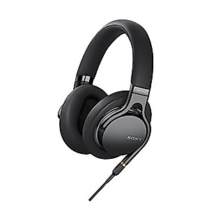 Sony MDR1AM2 Wired High Resolution Audio Overhead Headphones, Black (MDR-1AM2/B), 9.2 x 4.4 x 10.2 inches