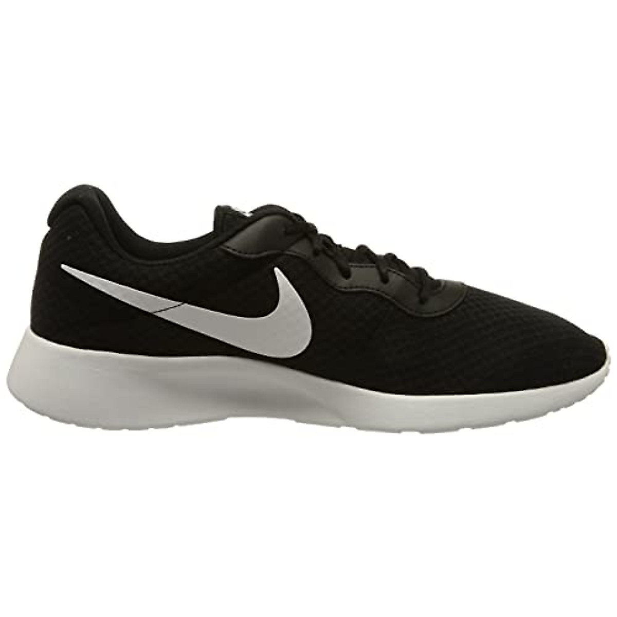 Nike Mens Tanjun Black/White-Barely Volt-Black 6.5