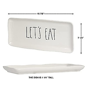 Servappetit Large Serving Platter - Ceramic - White