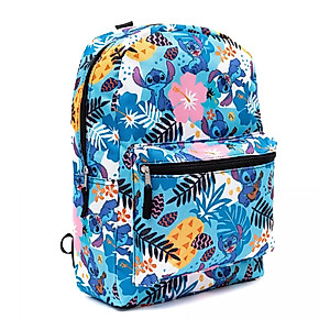 Fast Forward Lilo & Stitch 16" Backpack with all over Print