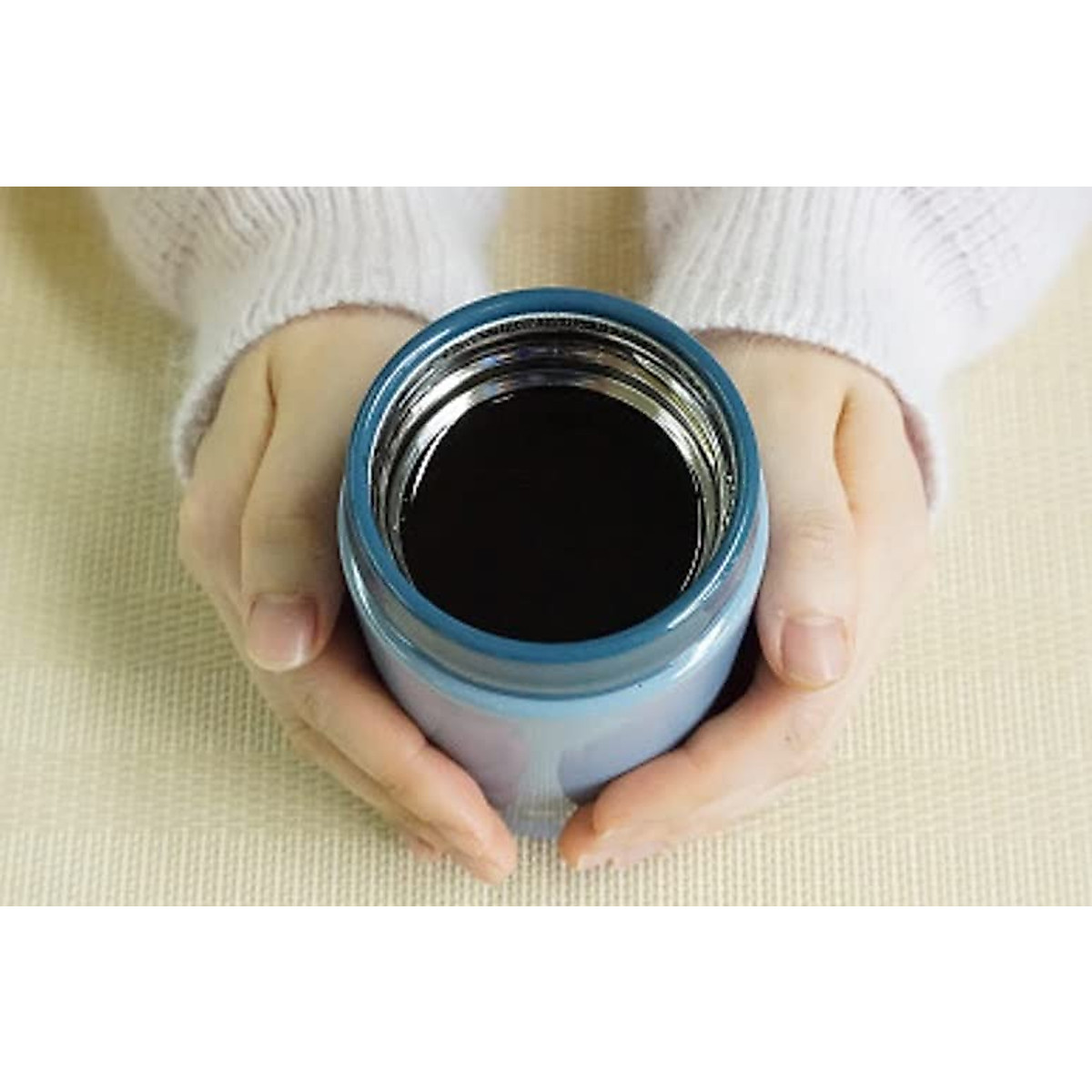 Tiger Water Bottle, 8.5 fl oz (250 ml), Lightweight, Screw Mug Bottle, Vacuum Insulated Bottle, Tumbler, Can Be Used For Mugs Hot or Cold Retention MCA-C025AS, Sax Blue