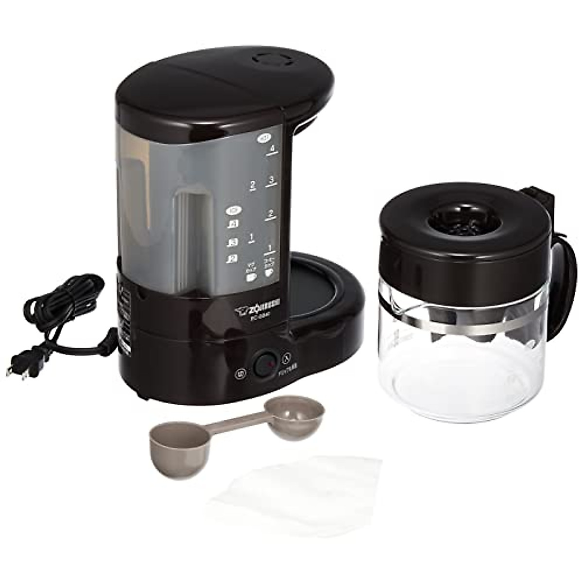 Zojirushi coffee makers "coffee through" Dark Brown EC-GB40-TD