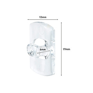 Command Plastic 17026CLR-VP Decorating Clips, 40, Clear, Count