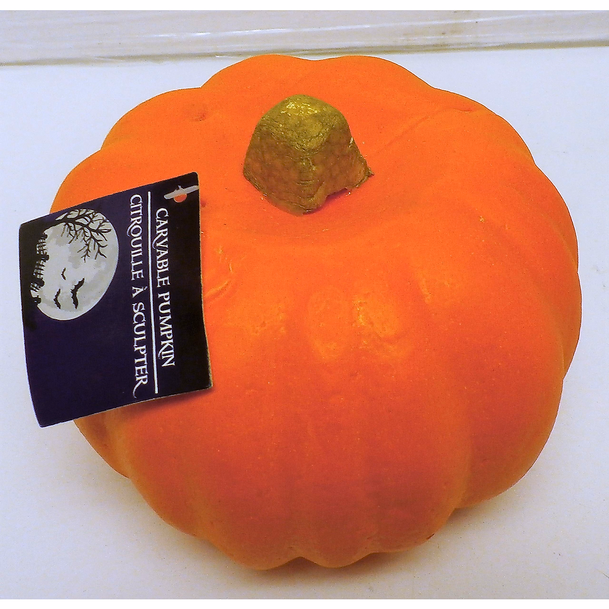 Carvable Foam Pumpkins, 6" No Mess Ever Lasting