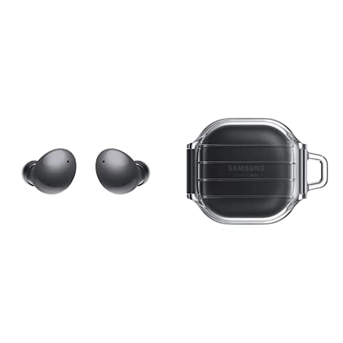 SAMSUNG Galaxy Buds 2 True Wireless Earbuds US Version Graphite Galaxy Earbuds Charging Case Cover