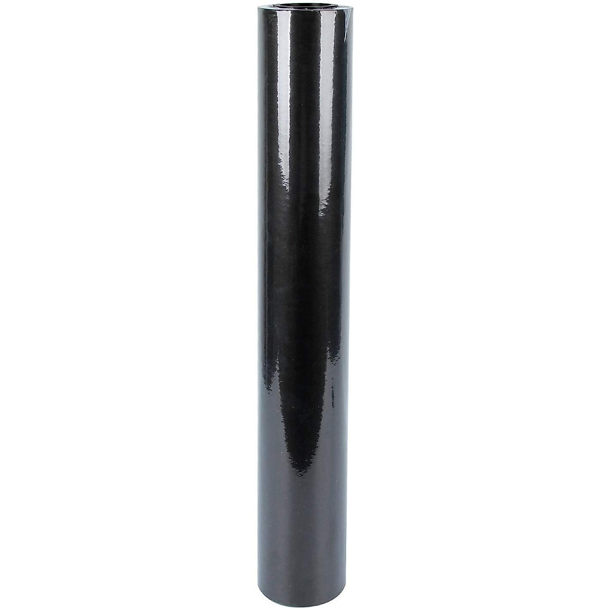 RUSPEPA Black Kraft Paper Roll - 24 inches x 100 feet - Recyclable Paper Perfect for for Crafts, Art, Wrapping, Packing, Postal, Shipping, Dunnage & Parcel