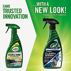 Turtle Wax Quick Easy Clean & Shine Detailer detergente cera auto Spray 500 ml
