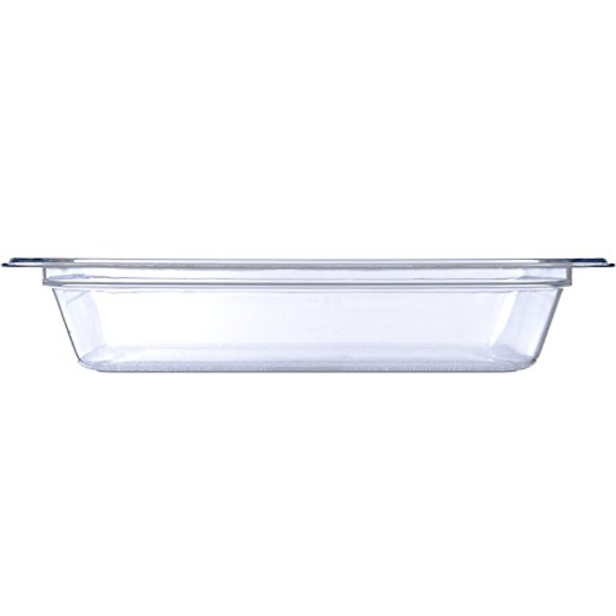 Carlisle FoodService Products 10220B07 Storplus Half Size Food Pan, Polycarbonate, 2.5" Deep, Clear