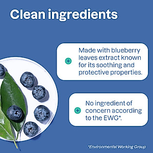 ATTITUDE Shampoo and Body Wash for Kids, EWG Verified Hair and Body Cleanser, Dermatologically Tested Soap, Plant and Mineral Based Bath Products, Vegan, Blueberry, 16 Fl Oz