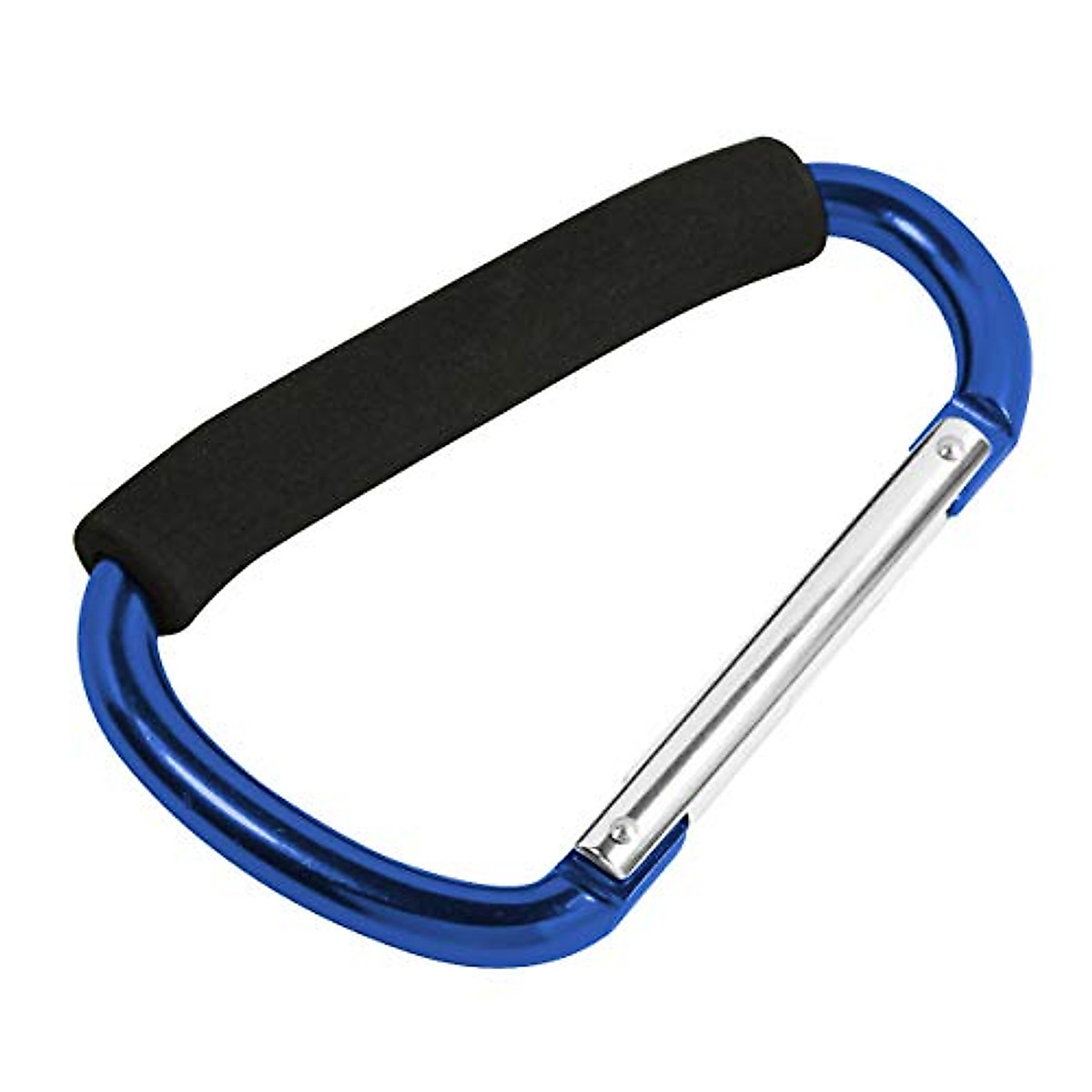 SE Assorted Color Jumbo Aluminum Carabiners (12 PC.) - 1297A-12