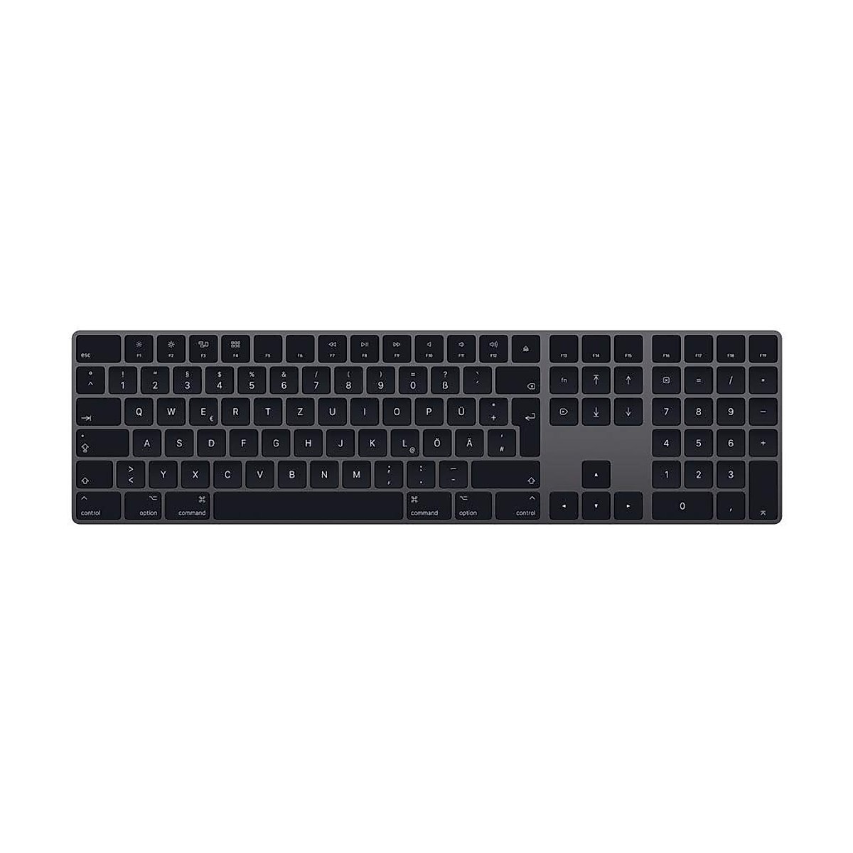 Apple Magic Keyboard with Numeric Keypad (Wireless, Rechargable) (US English) - Space Gray