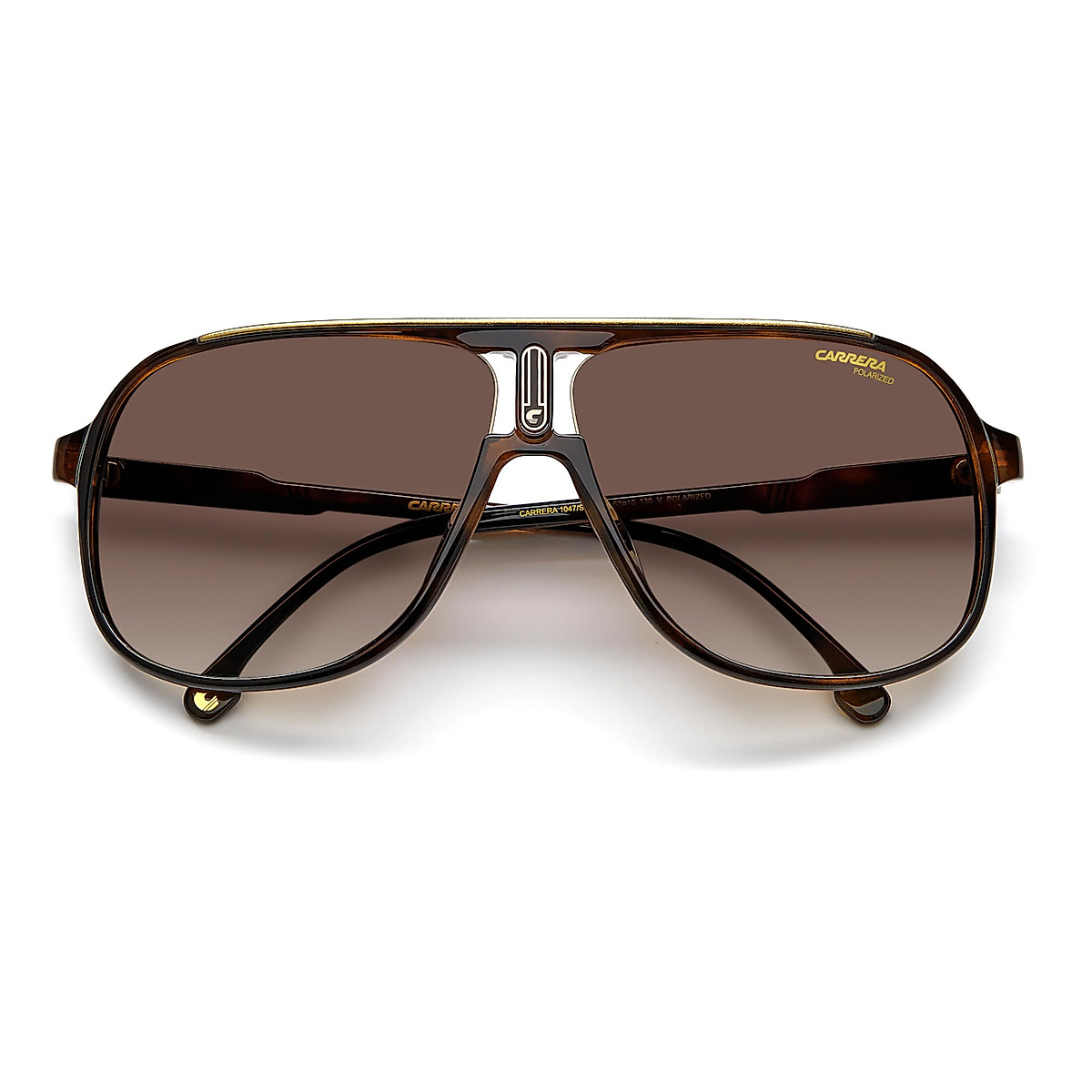 Carrera Polarized Brown Navigator Men's Sunglasses 1047/S 0086/LA 62