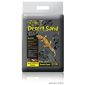 Exo Terra Desert Sand, 10-Pound, Black