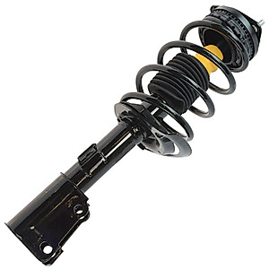 TRQ Front and Rear Suspension Kit Complete Strut & Coil Spring Assembly Sway Bar Stabilizer Link Compatible with 2011-2014 Chrysler 200 2007-2010 Sebring 2008-2014 Dodge Avenger