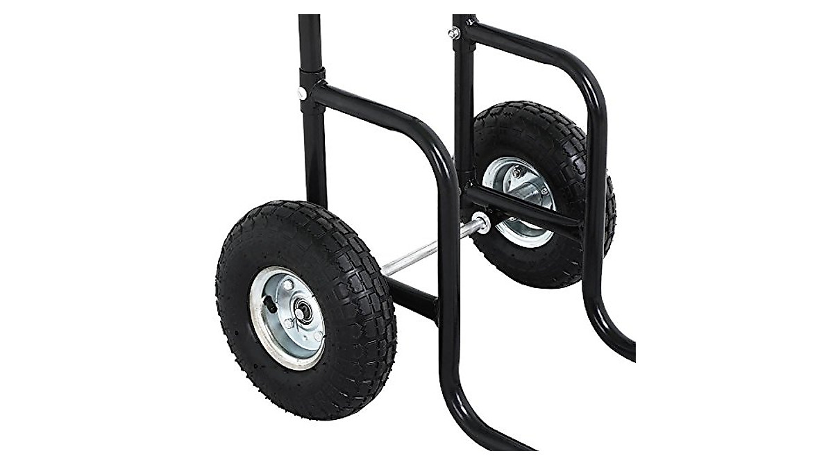 Durable Firewood Log Cart Carrier with Wheels | go2buy