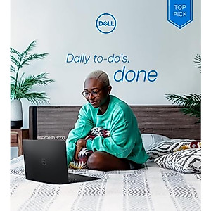 Dell Inspiron 15 3000 Business Laptop Computer, 15.6 Inch FHD PC Laptop, Intel Quad Core i5, Windows 11 Pro, 16GB RAM, 1TB HDD, Lifetime Microsoft Office, Numeric Keyboard, HDMI, Black