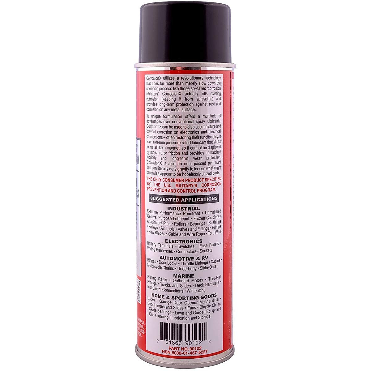 CorrosionX Corrosion Technologies 90102 (16 oz aerosol) – Multi-Purpose Lubricant, Penetrant, Rust and Corrosion Preventative | Industrial Strength | Marine Grade | Cleans Lubricates Protects